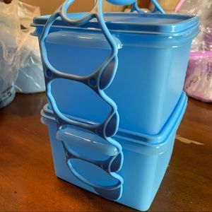 Tupperware | Kitchen | Tupperware Double Deep Quartet Containers | Poshmark